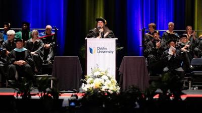 From life's hardest moments to a proud walk across the stage ...