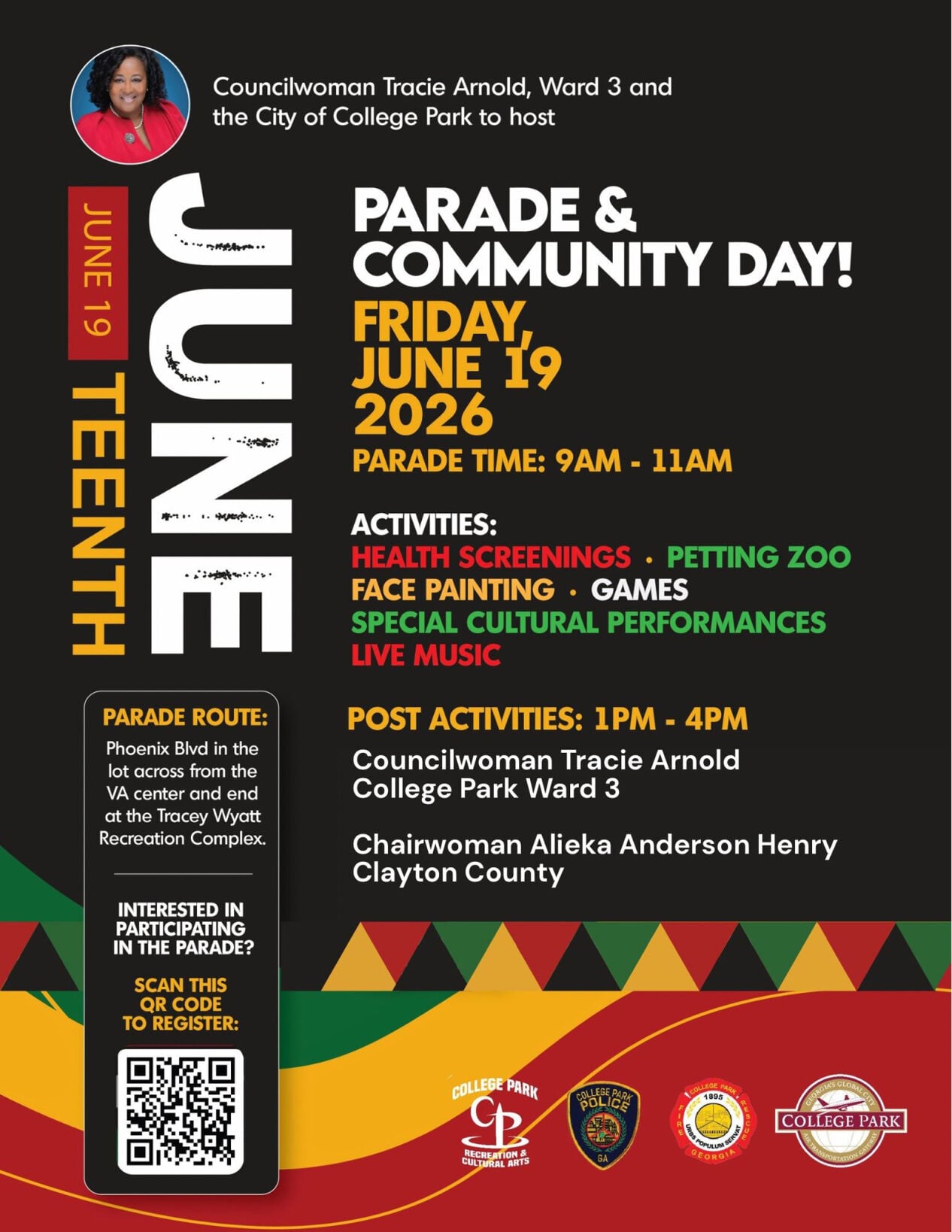 College Park to host annual Juneteenth Parade and Community Day | News ...