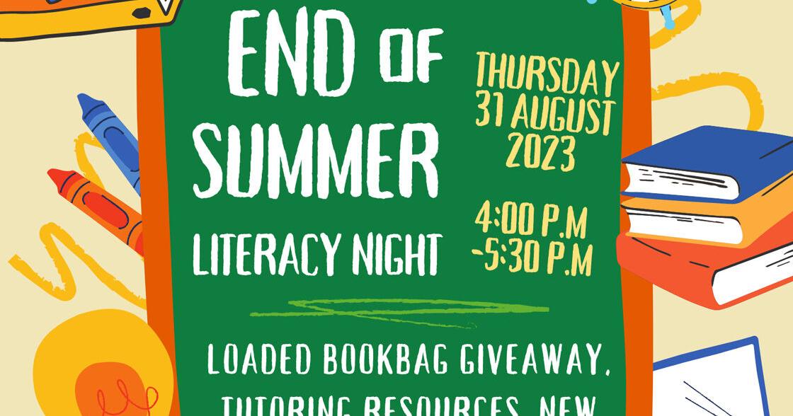 Morrow Library to host End of Summer Literacy Event | News | news-daily.com