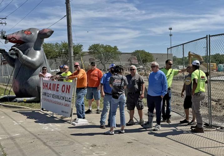 Chick-fil-A breaks ground in Danville amid union protest over lack of ...