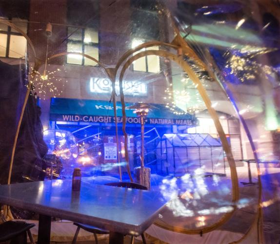 Coronavirus response | Huts, bubbles still popular even with indoor ...