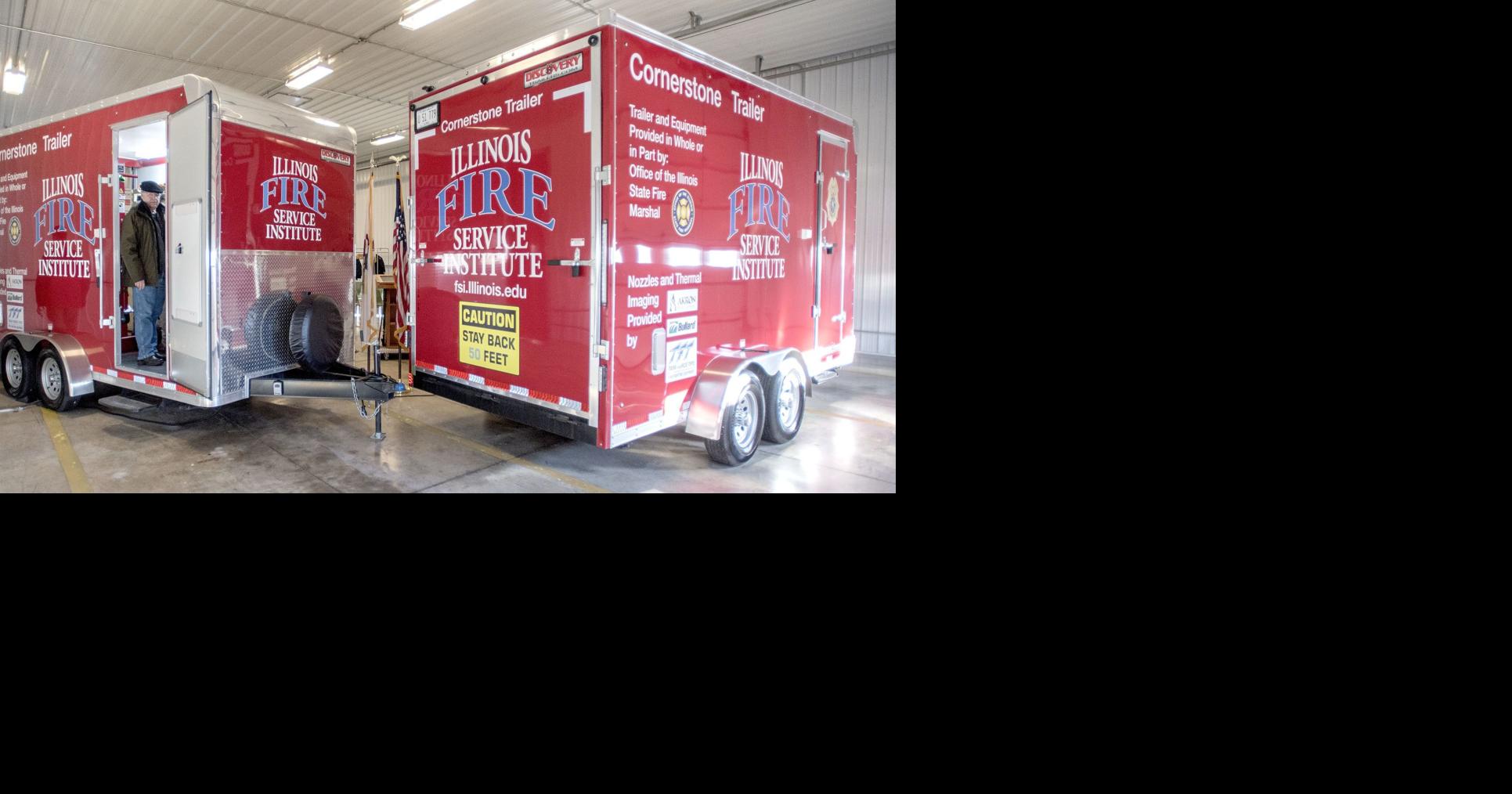Four new trailers drive firefighter training | News | news-gazette.com