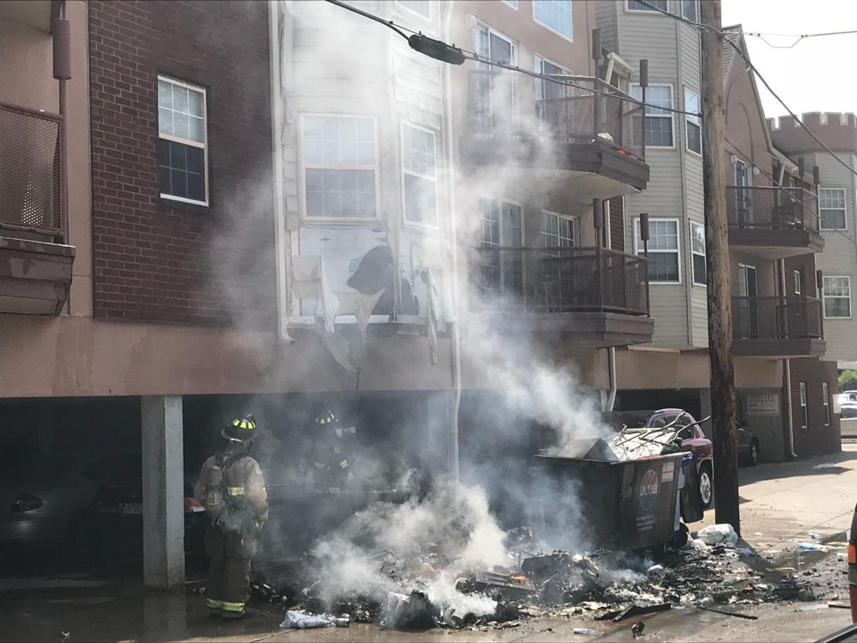 UPDATE: Minor damage after Campustown dumpster fire spreads to building ...