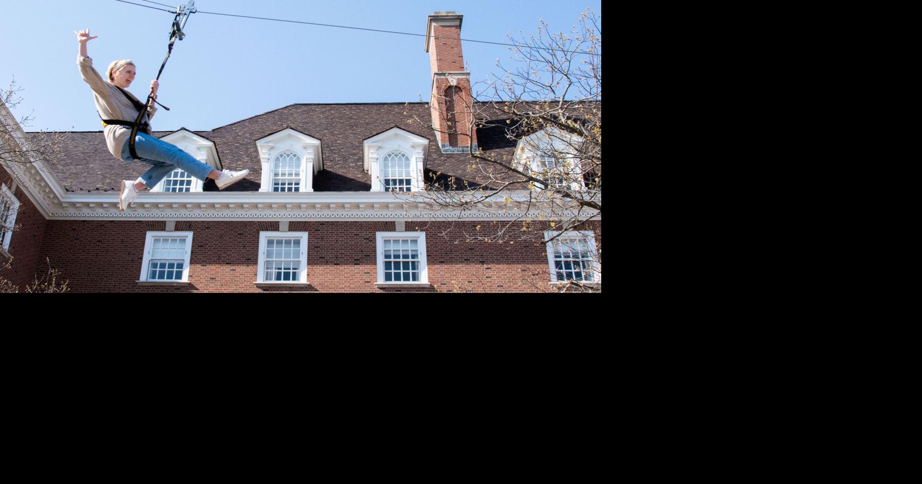 Flyin' Illini: Zip line on the Quad | University-illinois | news ...