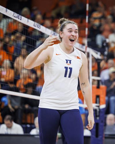 Bohm keys another five-set win for Illini | Sports | news-gazette.com