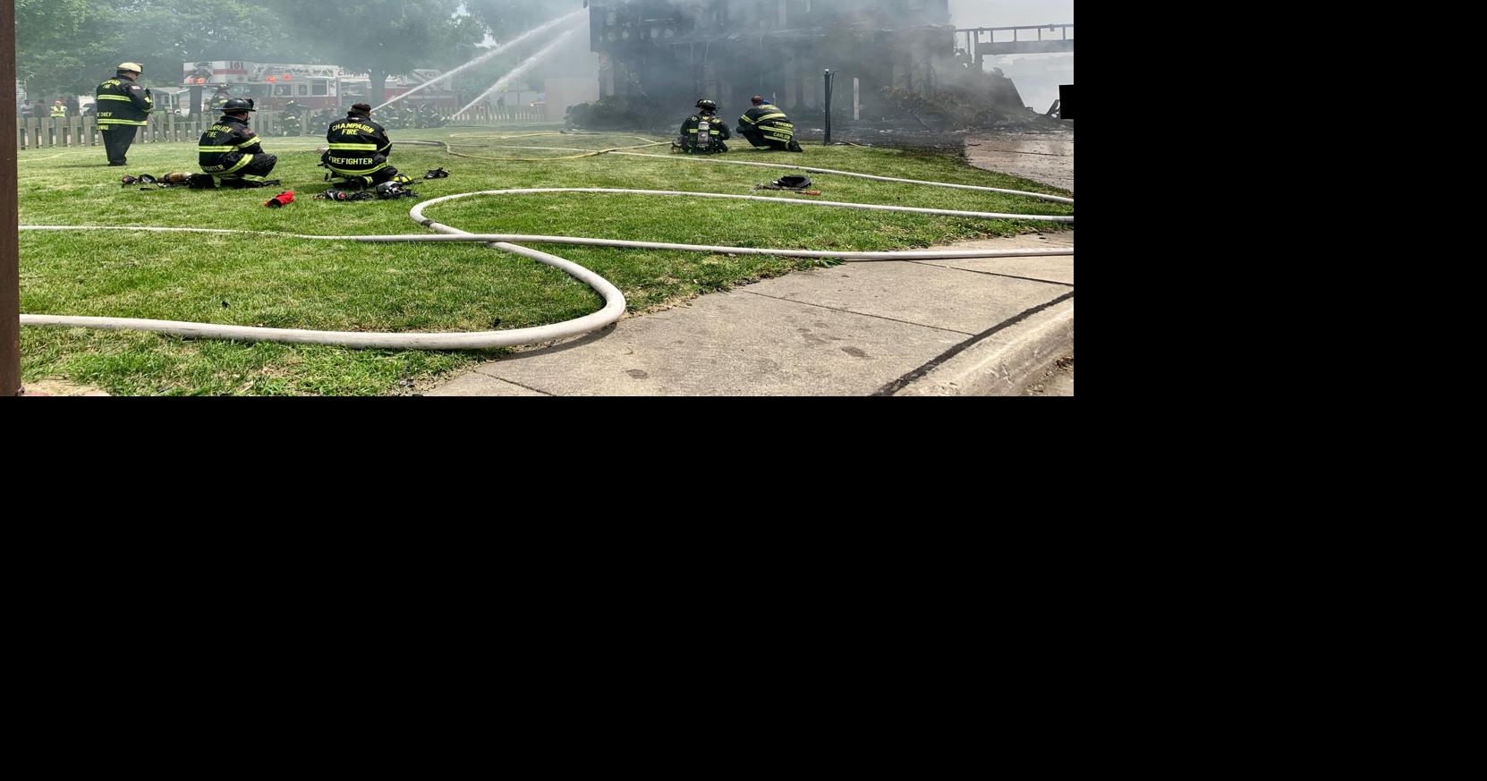 Smoke alarm helps residents escape devastating fire at Champaign home ...
