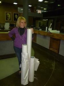 End rolls: this blank newsprint is a useful bargain | Living | news ...
