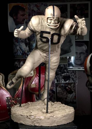 He’s here: Bigger, badder Butkus statue set to make its debut | Illini ...