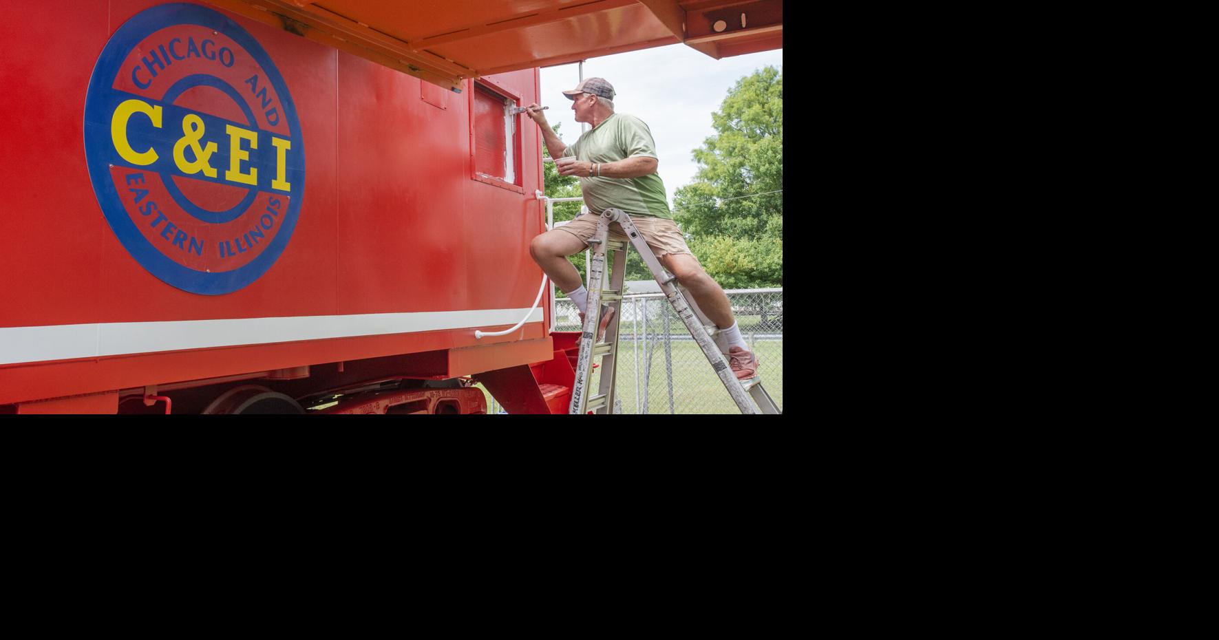 It takes a village: Vintage Villa Grove caboose being restored | Local ...