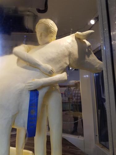 State fair butter cow unveiled in Springfield | State News | news ...