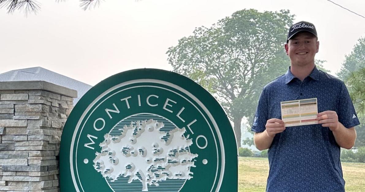 For Monticello grad Ross, record round of 62 was 'special' | Sports ...