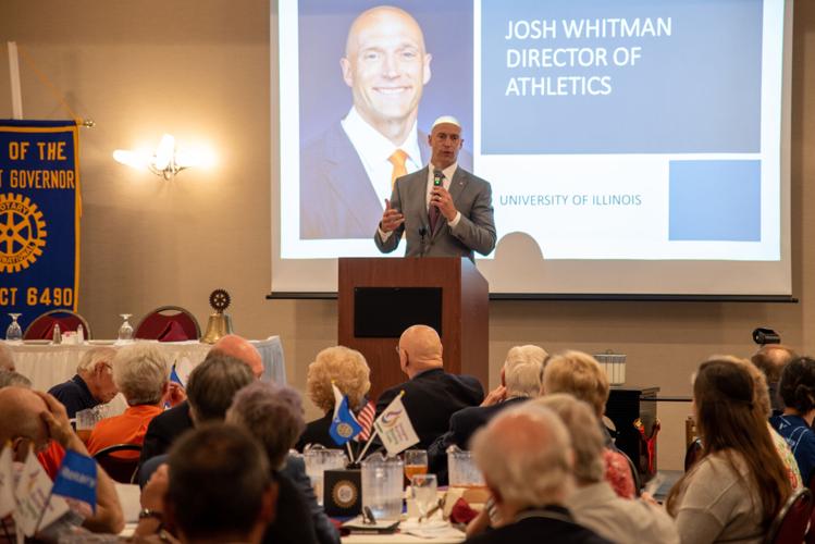 Whitman talks leadership for Rotary crowd | Sports | news-gazette.com