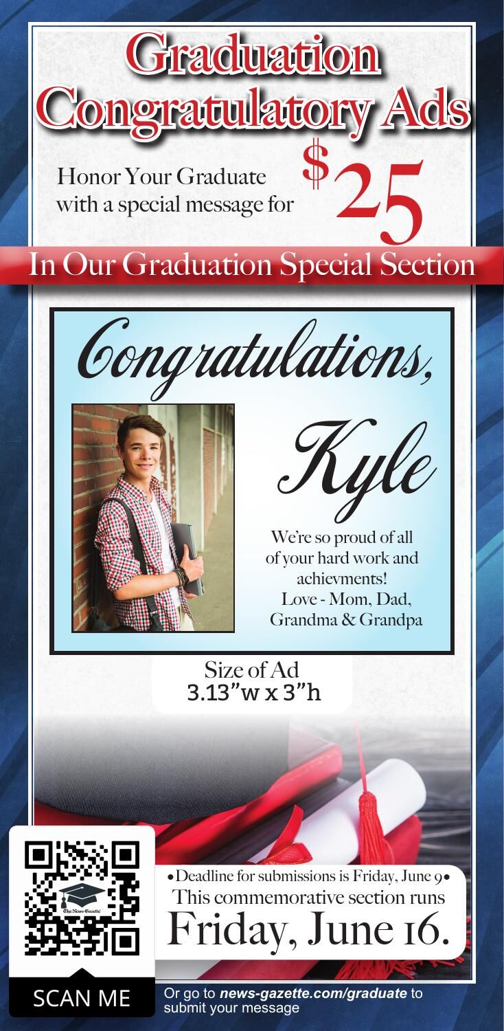 Graduation Congratulations.pdf | Local Offers | news-gazette.com