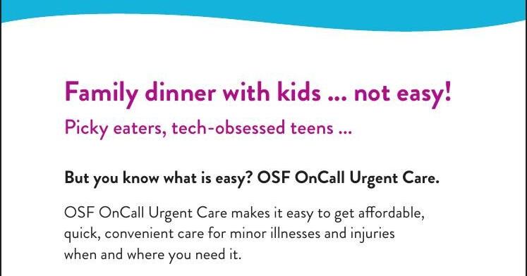 OSF Urgent Care.pdf | Local Offers | news-gazette.com