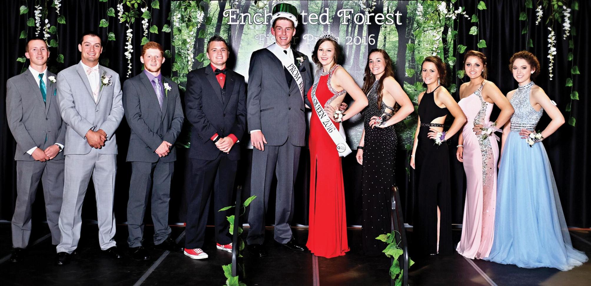 Griffith, Head crowned Fisher prom king, queen | Our County | news ...
