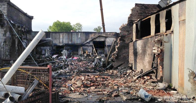 Wirco officials eager to assess fire damage at Alloy foundry | News ...