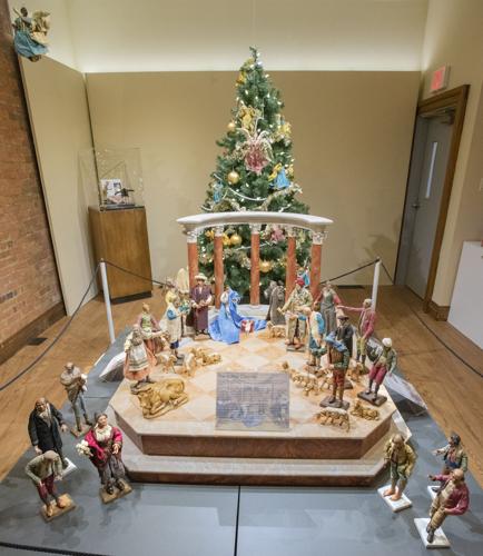 Former News-Gazette owner's creche back on display at history museum ...