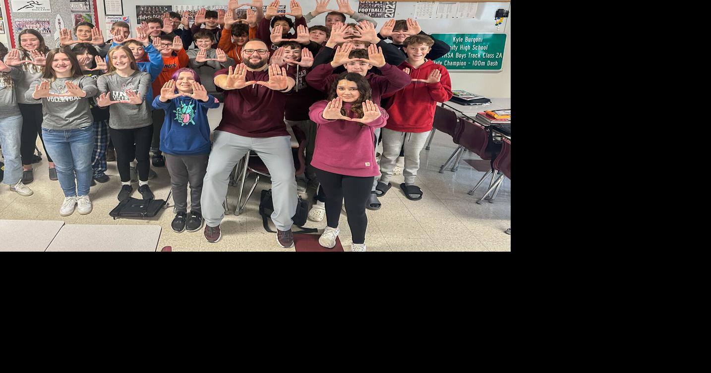 Teacher of the Week: Patrick Striegel, social studies, Unity Junior ...