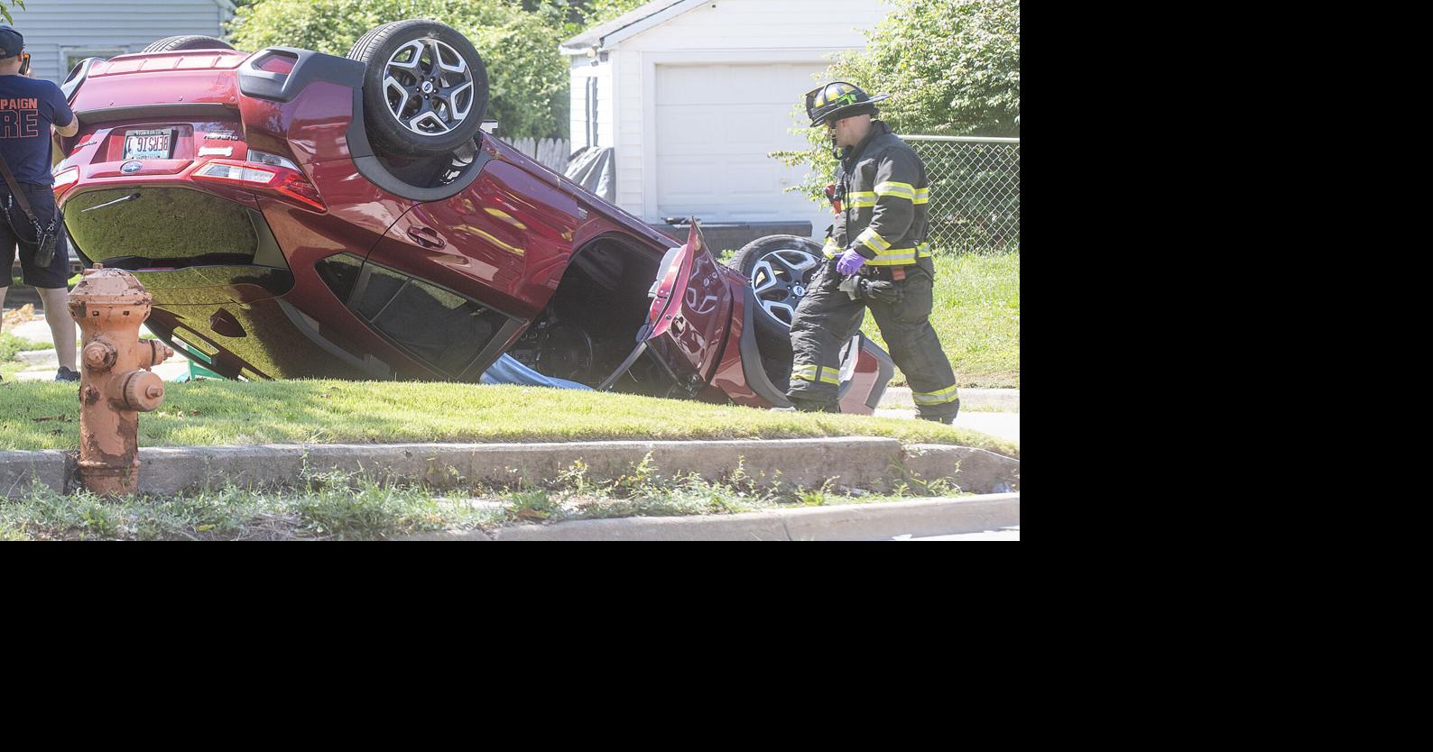 One person hospitalized for observation after two-car crash leaves ...