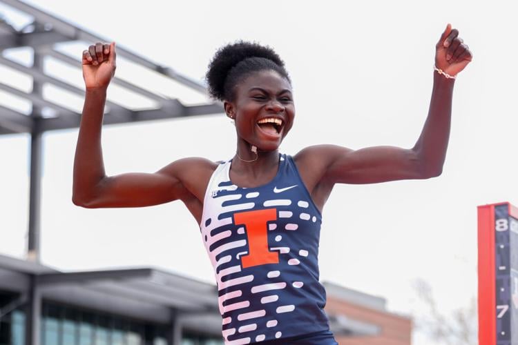 Illinois Year in Review | Female Athlete of the Year Rose Yeboah ...