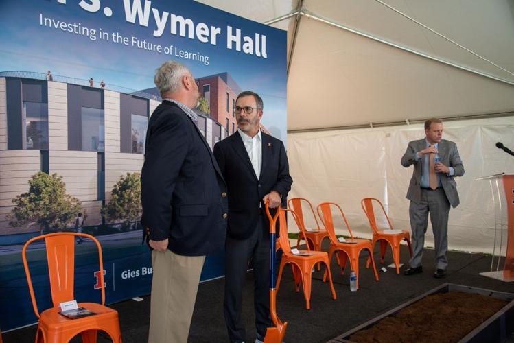 'Wymer Hall' breaks ground, as Danville-raised UI alum goes public ...