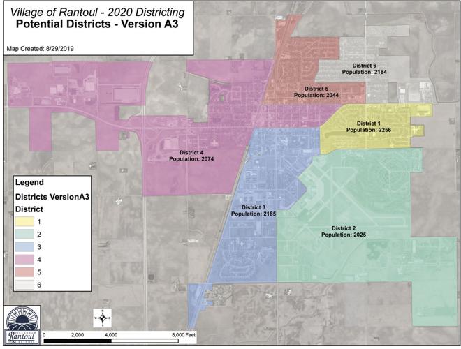 Proposed districts developed to vote in Rantoul Village Board election ...