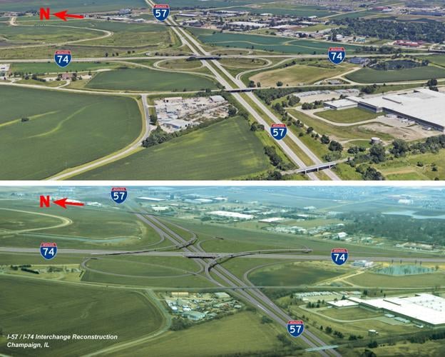 Short-term detours on I-57/I-74 interchange to create long-term safety ...