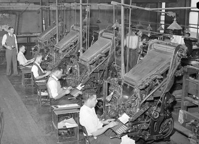 Jim Nowlan | An ode to the Linotype days | Columns | news-gazette.com