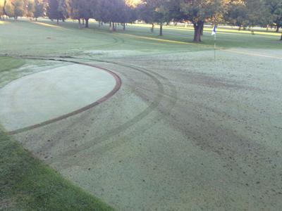 Vehicle driven onto green at UI golf course; police investigating ...