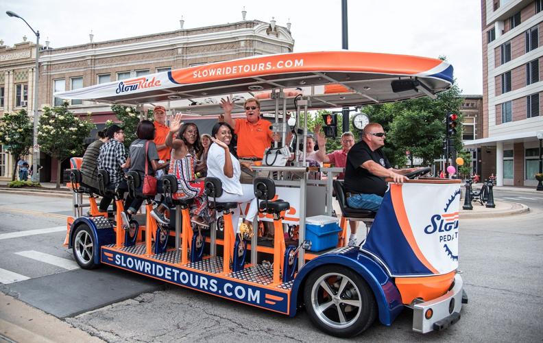Pedal buses' appearance on downtown streets driving demand | News ...