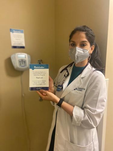 New signs at Christie Clinic emphasize weight is just a number on the ...