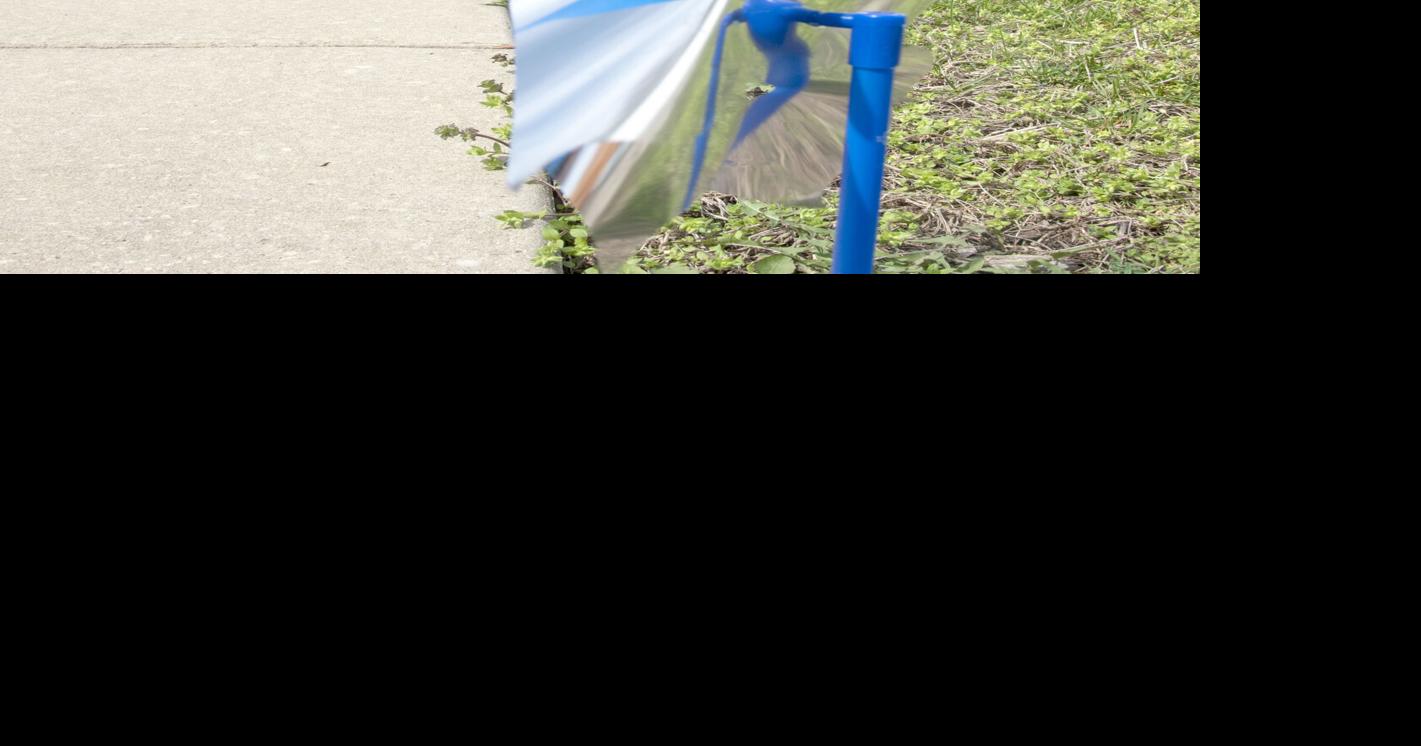 April blues: Pinwheels, child silhouettes serve as reminders of child ...