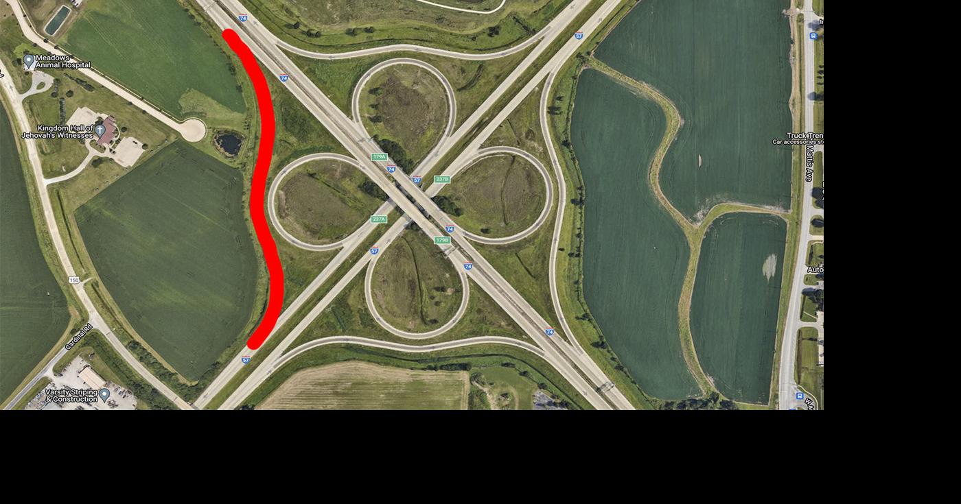 I-74 to I-57 ramp set to close for four months, starting Monday ...