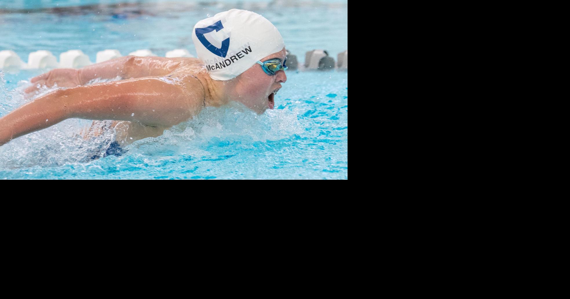 Chargers' swim and dive holds off Urbana in smaller, quieter atmosphere ...