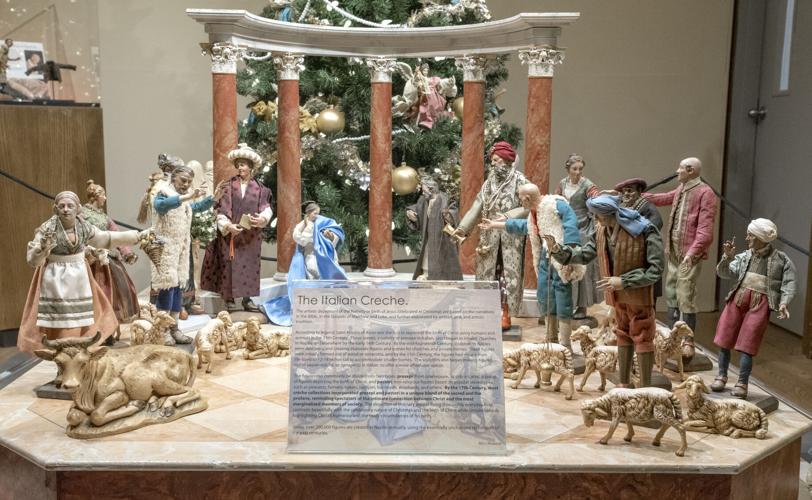 Former News-Gazette owner's creche back on display at history museum ...