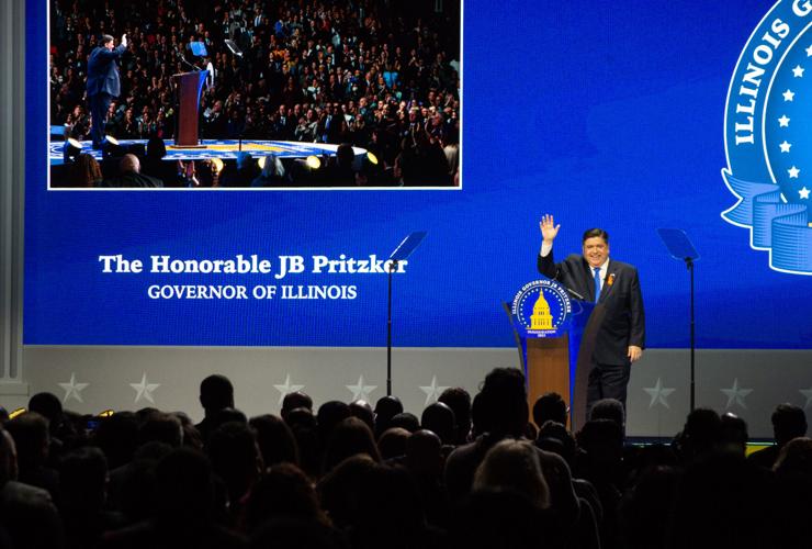 Pritzker strikes optimistic tone, lays out second-term priorities in ...