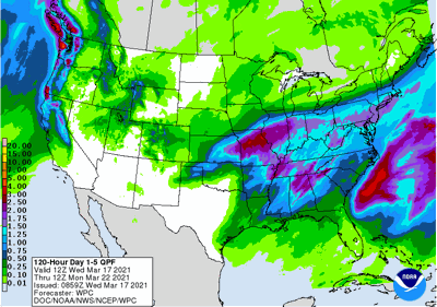 Classic, early-Spring weather pattern across the Corn Belt | The ...