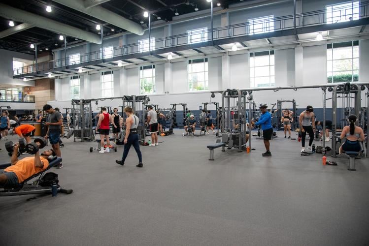 Campus rec center gets a lift, now among Big Ten heavyweights ...
