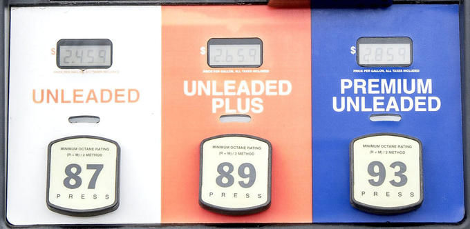 Fill 'er up: A primer for all those signs, stickers on gas pumps | News ...