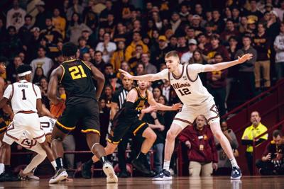 Men's basketball notebook: Lieb, Harris step up with big minutes ...