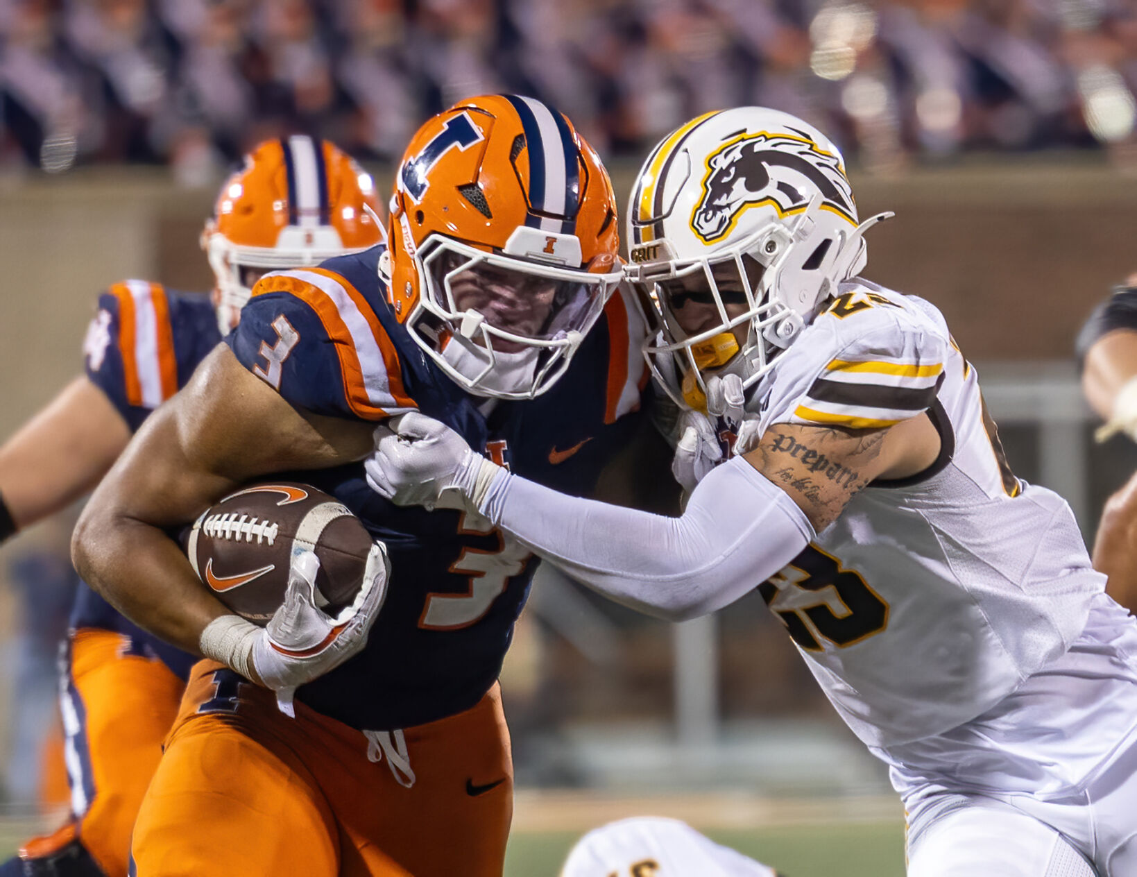 Notes: Feagin carries heavy run game load | Sports | news-gazette.com