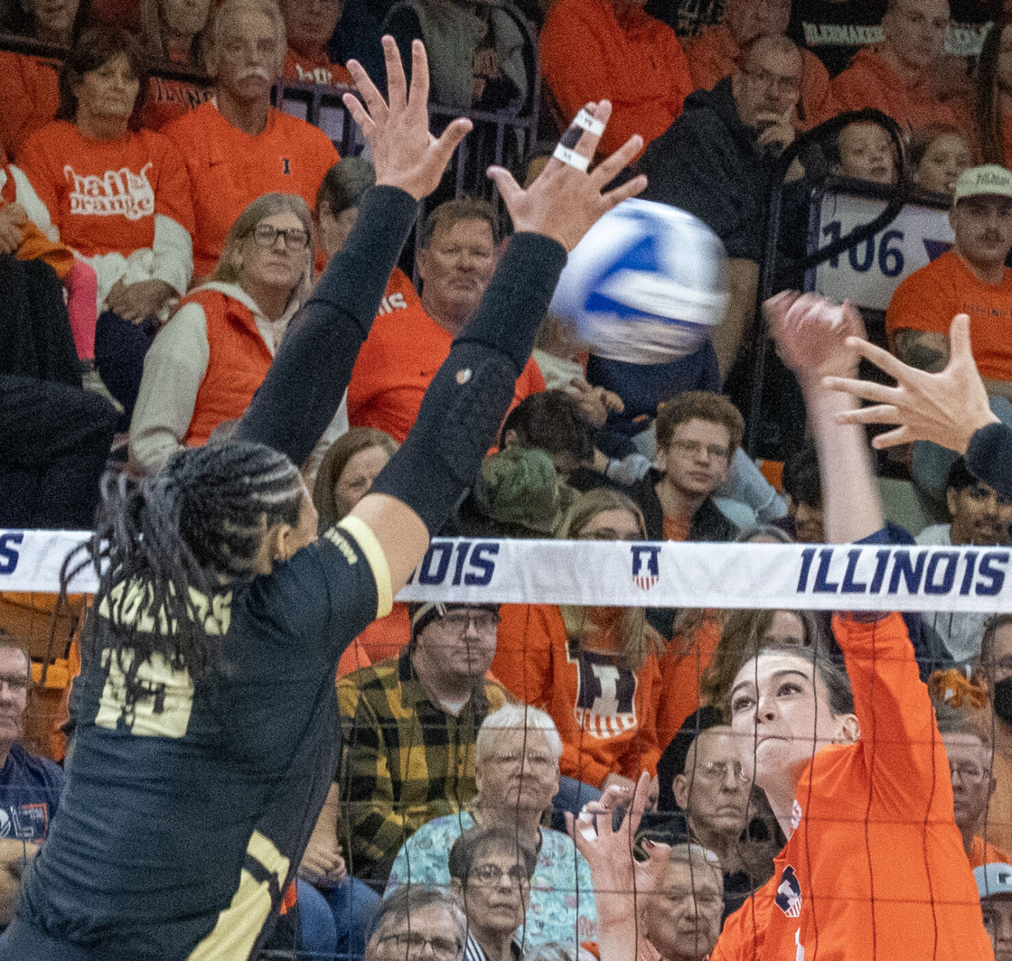Illinois volleyball falls to No. 11 Purdue in straight sets: ‘We wanted ...