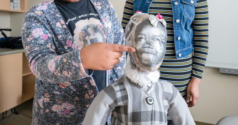 Bottenfield student honors school integrator with inspiration from her ...