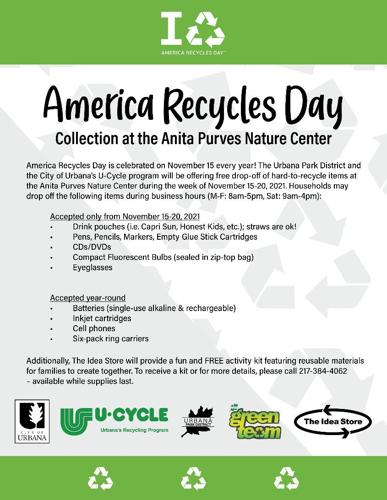 Inside Out | Celebrating America Recycles Day | Parks-recreation | news ...