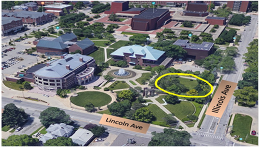 Illini Dads now expect 2023 debut for Centennial Plaza | University ...