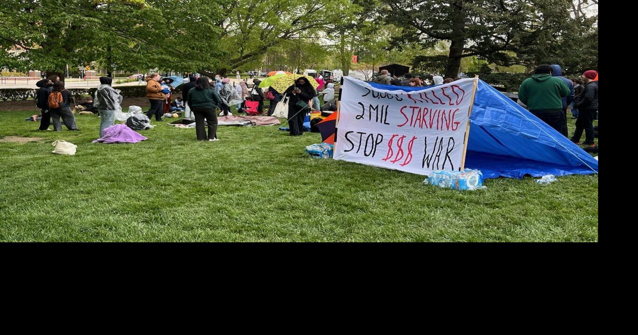 UPDATE: Tents rebuilt on campus, student protest continues | University ...