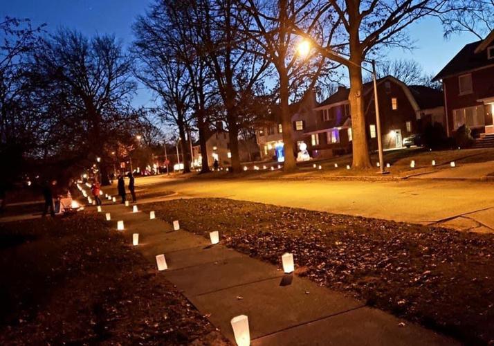 Three decades of light: Willis Avenue luminaries start glowing Sunday ...