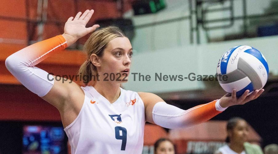 PHOTO GALLERY: UI volleyball vs. Wisconsin | Multimedia | news-gazette.com
