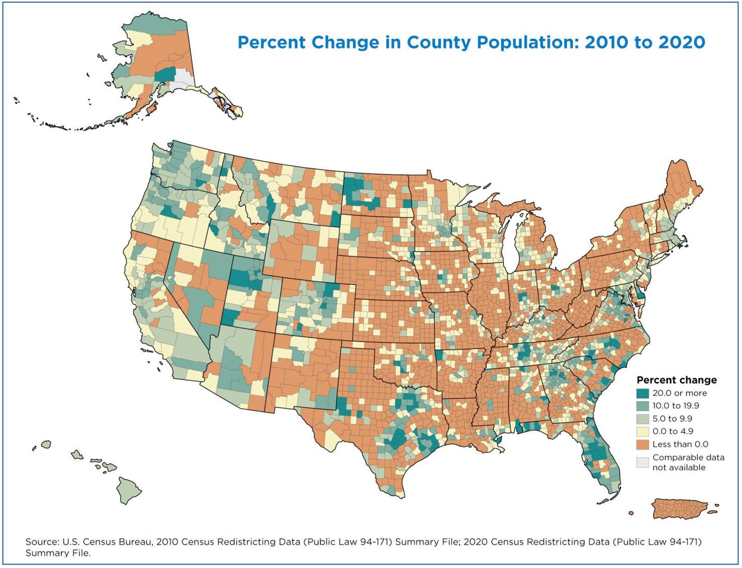 Champaign County up, most others in Illinois down in new census data ...