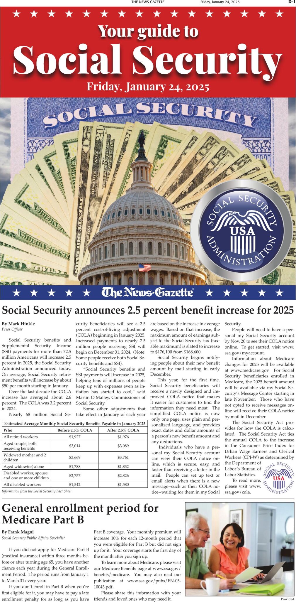 Social Security 2025 | Special Sections | news-gazette.com
